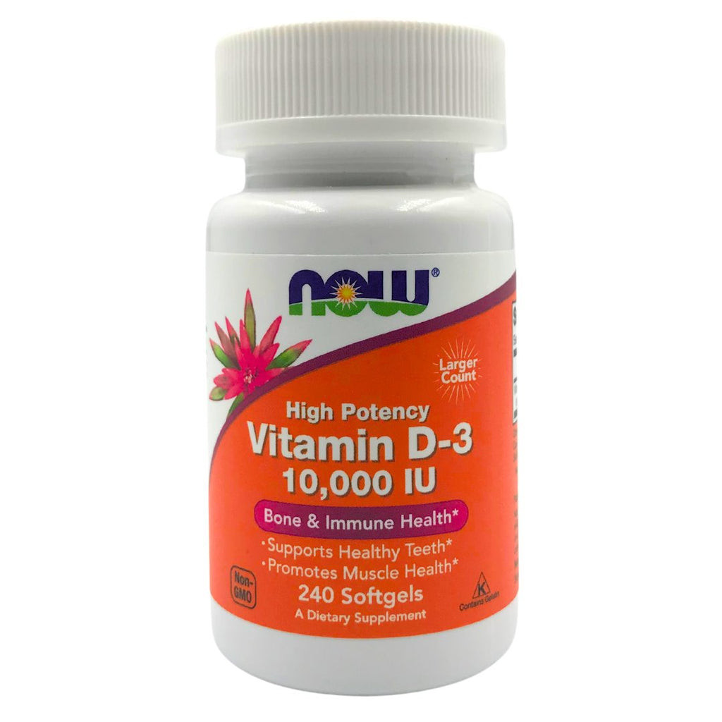 Now High Potency Vitamin D3 10000 IU (240 Softgels) | Shopee Philippines