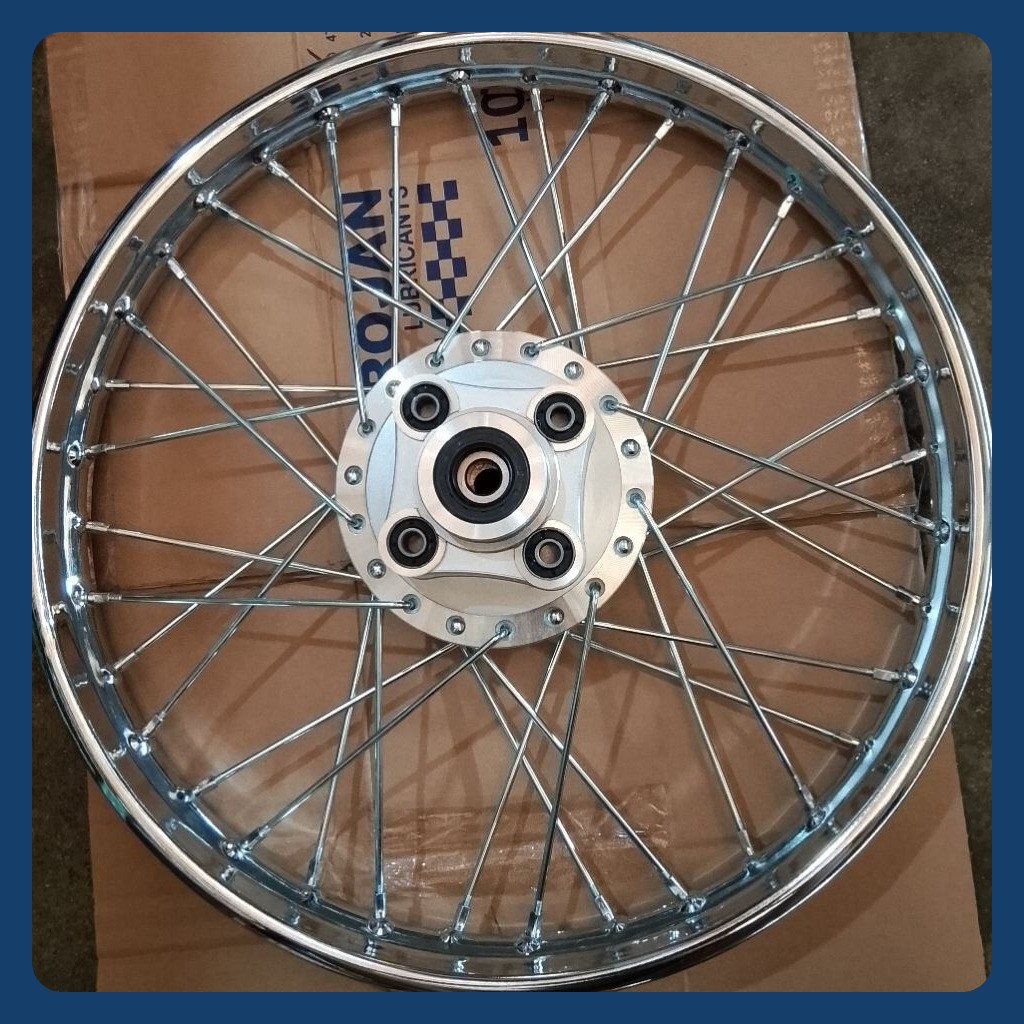 Rear Hub Assy TMX125 Alpha 1.6x18 w/ Bearing & Oil Seal | Heavy Duty ...