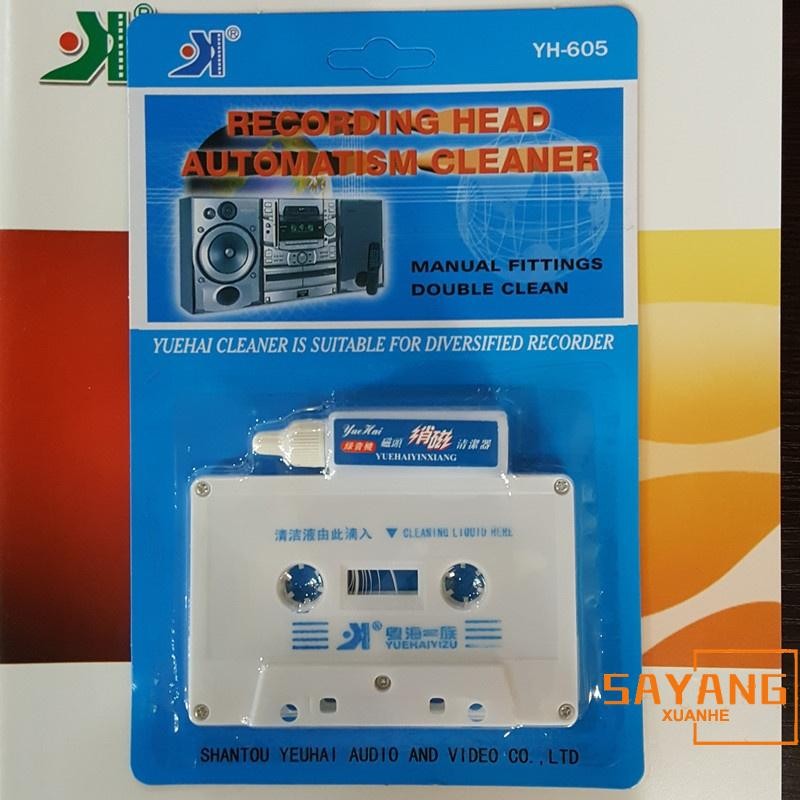 Carcassetteadaptor Top Line Audio Cassette Tape Head Cleaner Audio ...