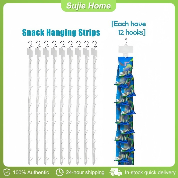 10pcs Station Hanging Strips Plastic Display Merchandise Strip with ...