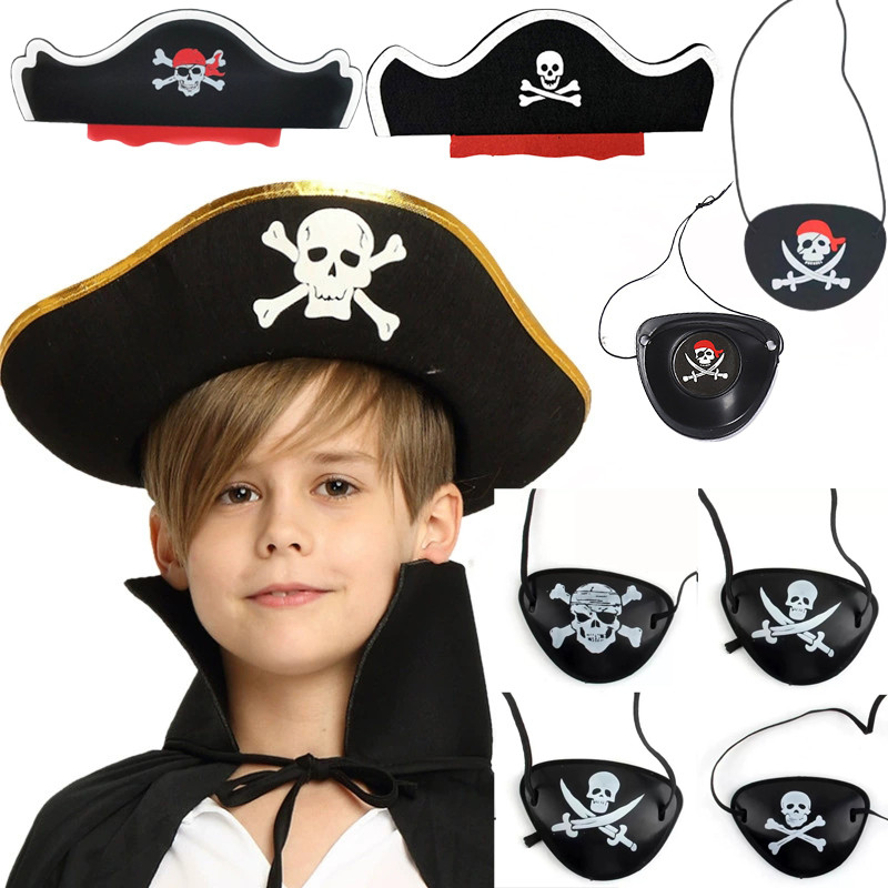 Pirate Hat Creative Carnival Cosplay Halloween Festival Party ...