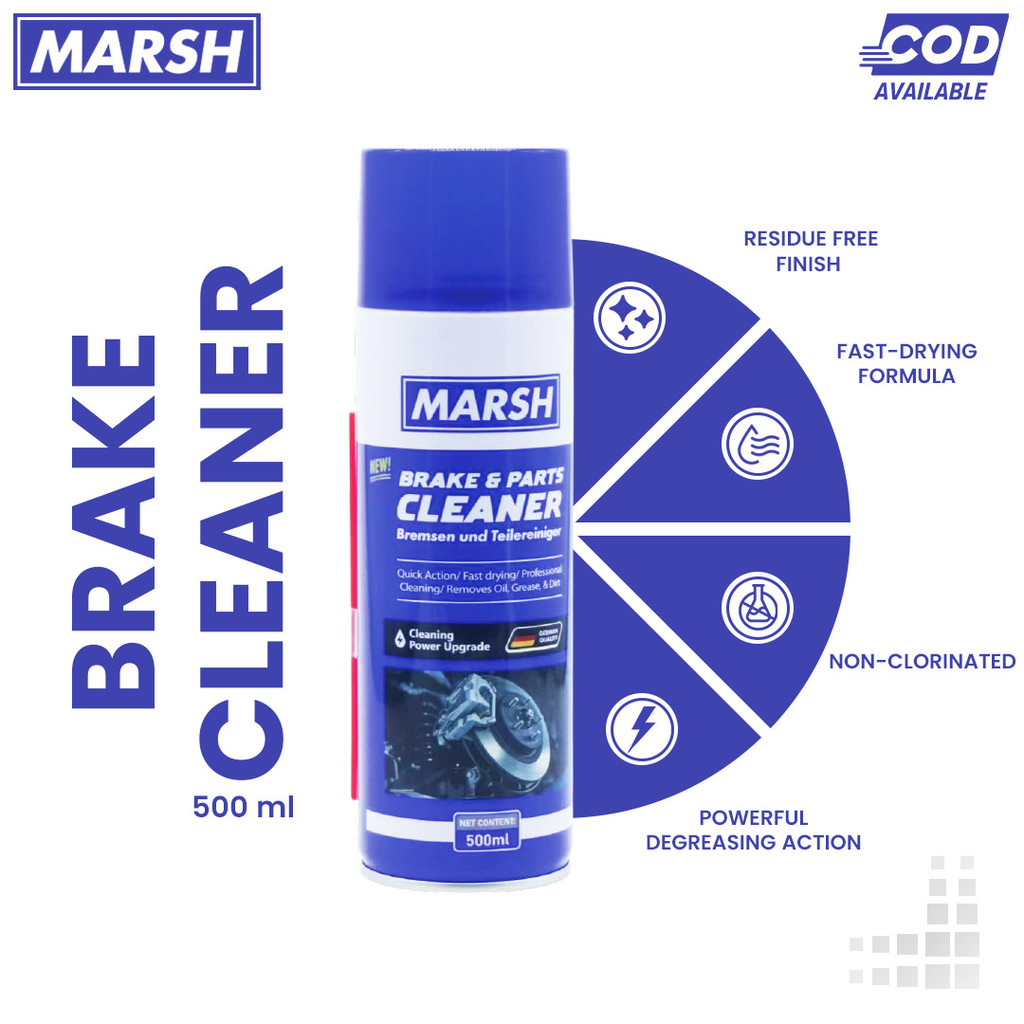 Marsh Brake Cleaner Brake Disc Maintenance Quick Dry Fast Active ...