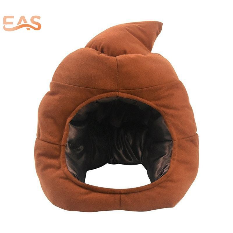 [EAS]Creative Cute Shit Shape Plush Hat Stuffed Toy Funny Fake Poop ...