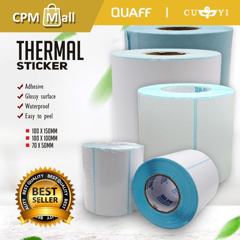 Thermal Sticker for Airwaybill /Barcode Label Print for Shopee | CPM ...