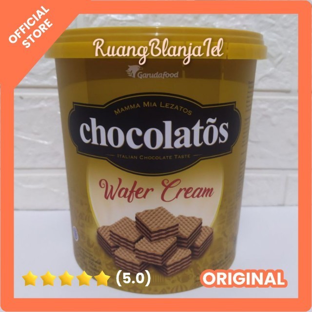 CHOCOLATOS WAFER CREAM 300GR JAR | Shopee Philippines