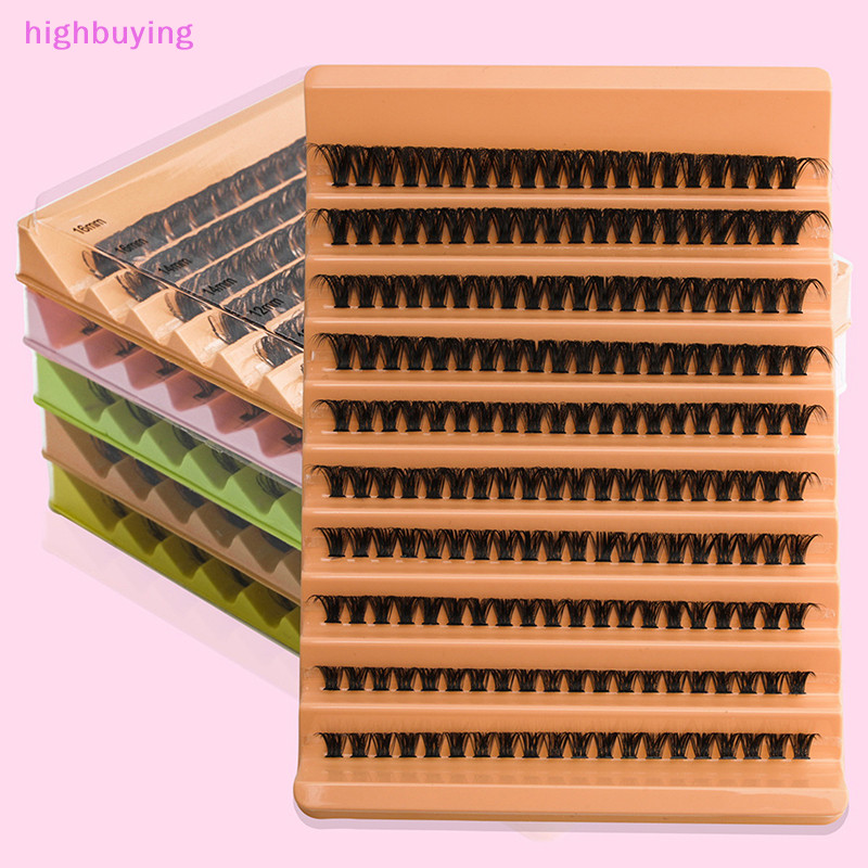 HBPH 200 Cluster EyeLashes Extensions 10 Row DIY Eyelashes Kit Premade ...
