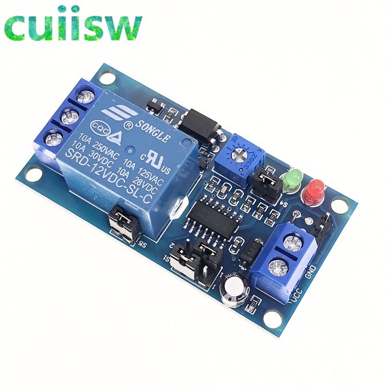 RQ+＞DC 12V Time Relay Module Normal Open Time Delay Relay Timing Timer Relay Control Switch ...
