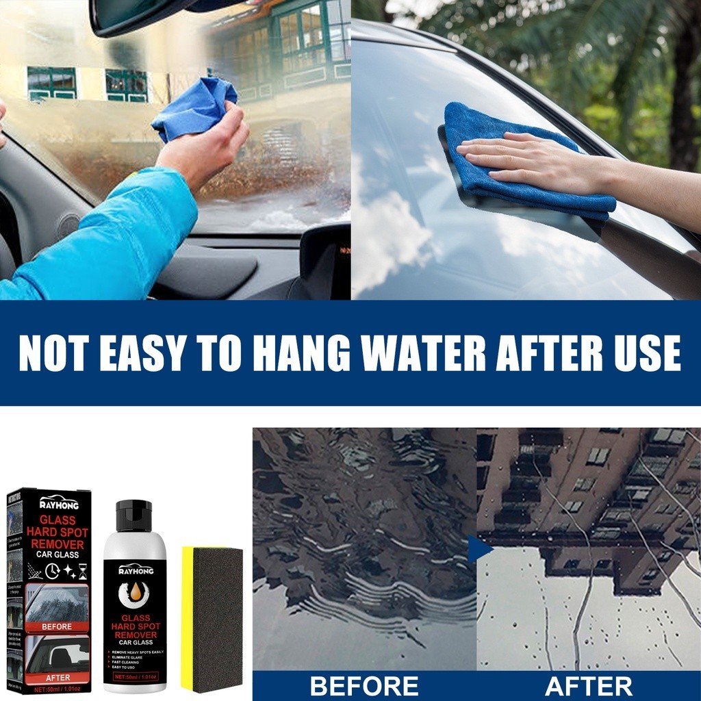 Acid Rain Remover Water Marks Glass Stains For Multipurpose Windshield ...