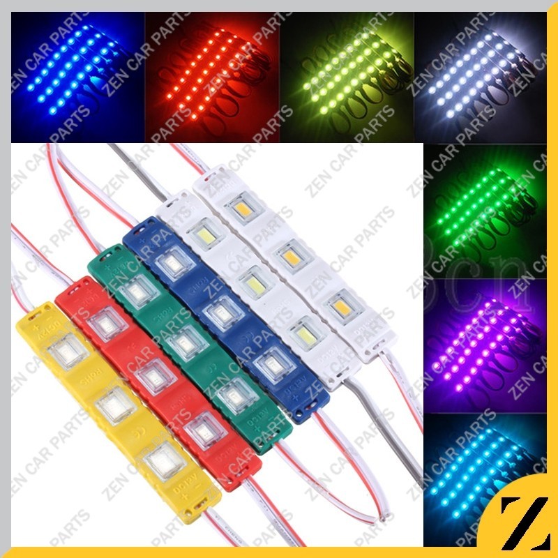 MATA Led Strip Light Module SMD 5730 3 Eye Injection Module 12V 3 Point ...