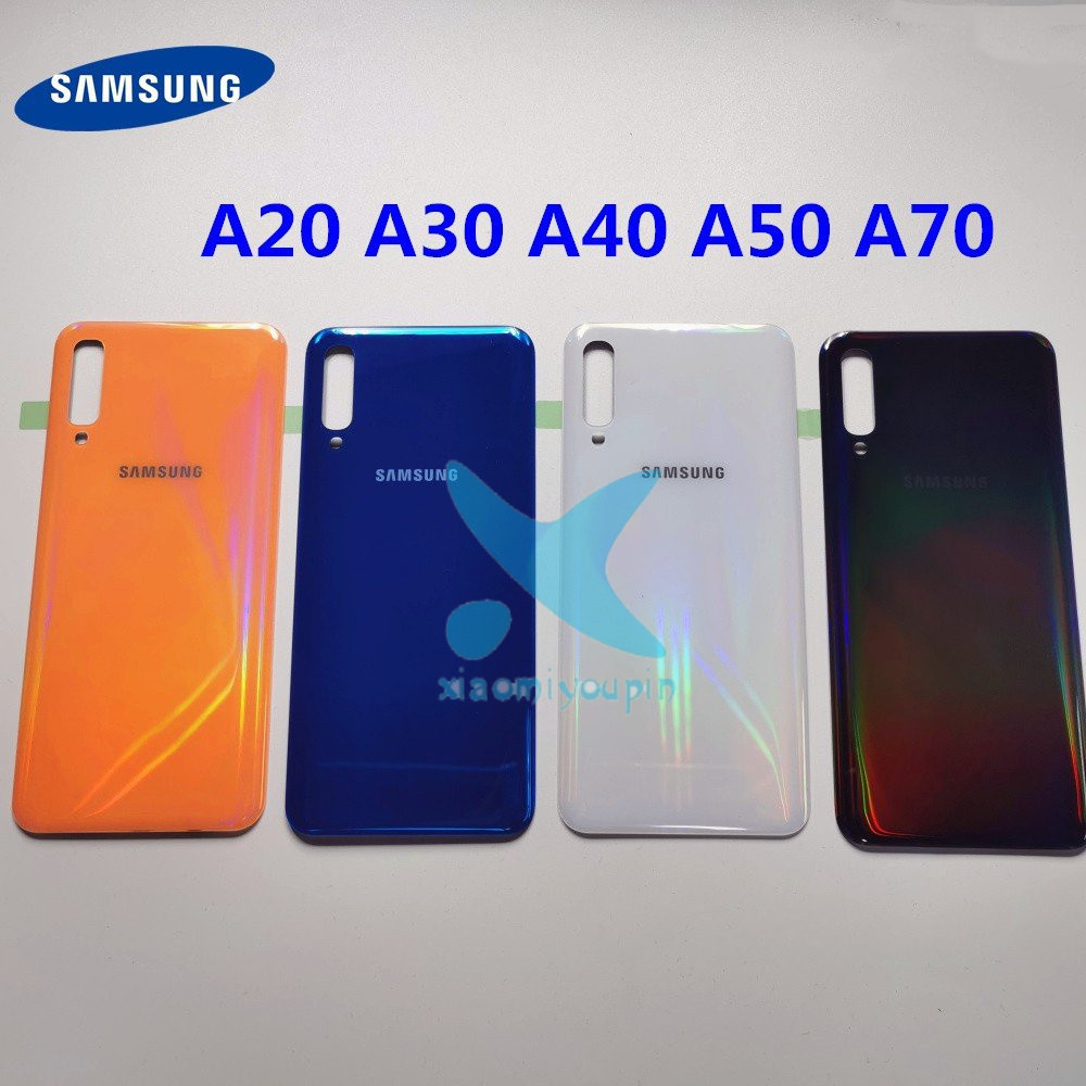 SAMSUNG Galaxy A20 A30 A40 A50 A70 2019 Back Battery Cover Rear Door ...
