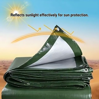 Trapal waterproof makapal 6FTx9FT Trapal Lona Tolda Tarpaulin ...