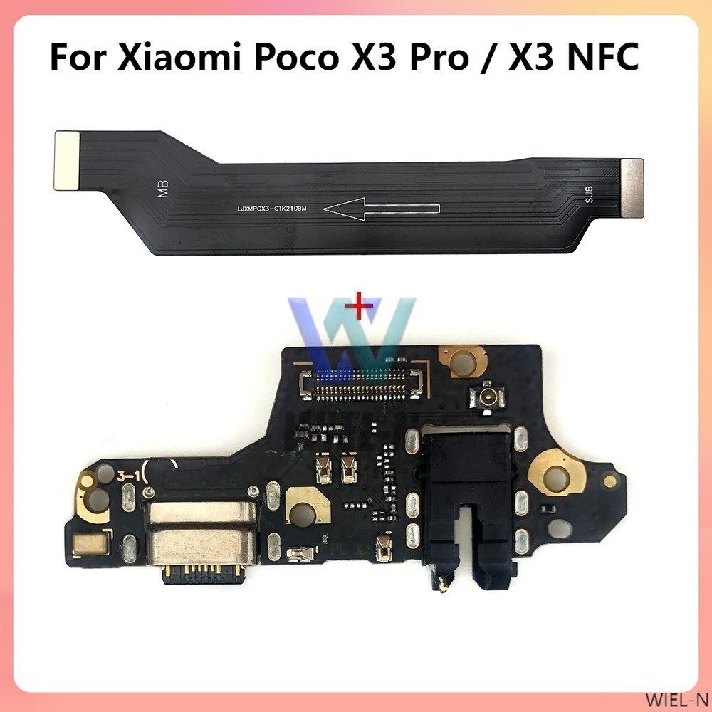 For Xiaomi Poco X3 X3 Pro CUSB Power Charging Board Connector Port Dock ...