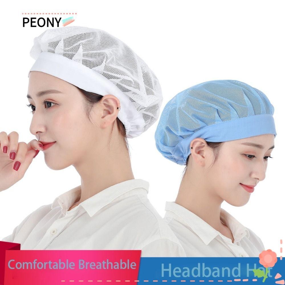 PEONY Cook Hat, Food Service Hair Nets Chef Cap, Cooker Bundled Hair ...