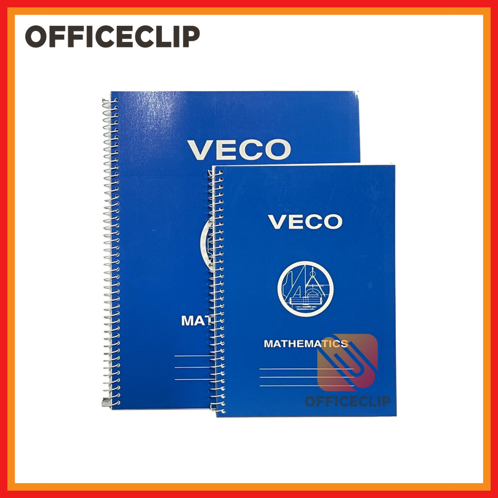 OfficeClip Veco Math Notebook 80 leaves | Shopee Philippines