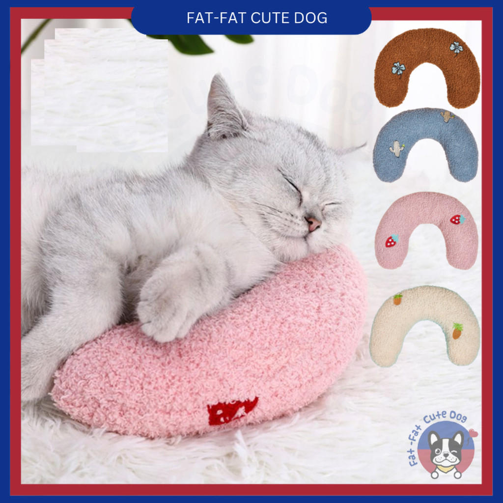 Cat U-Shape Pillow Pet Pillow Cat Dog Sleeping Pillow Kitten Headrest ...