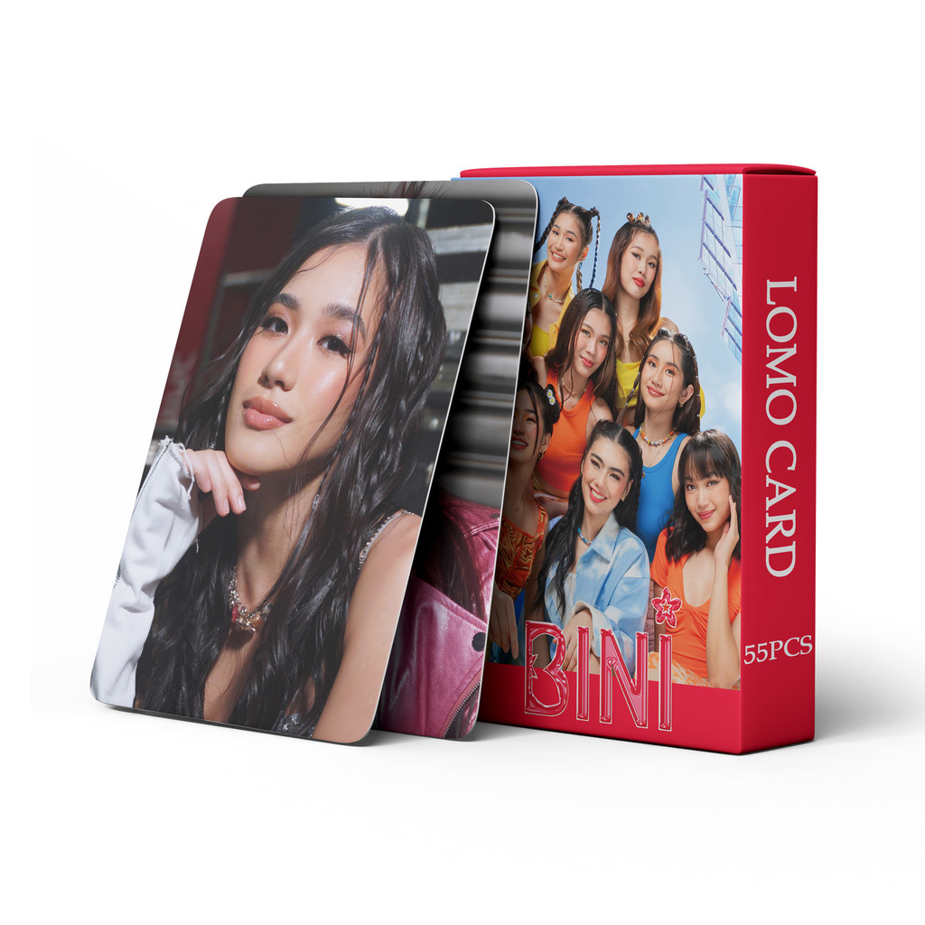55pcs BINI Photocards Biniverse Vocal Concert Lomo Cards Aiah Colet ...