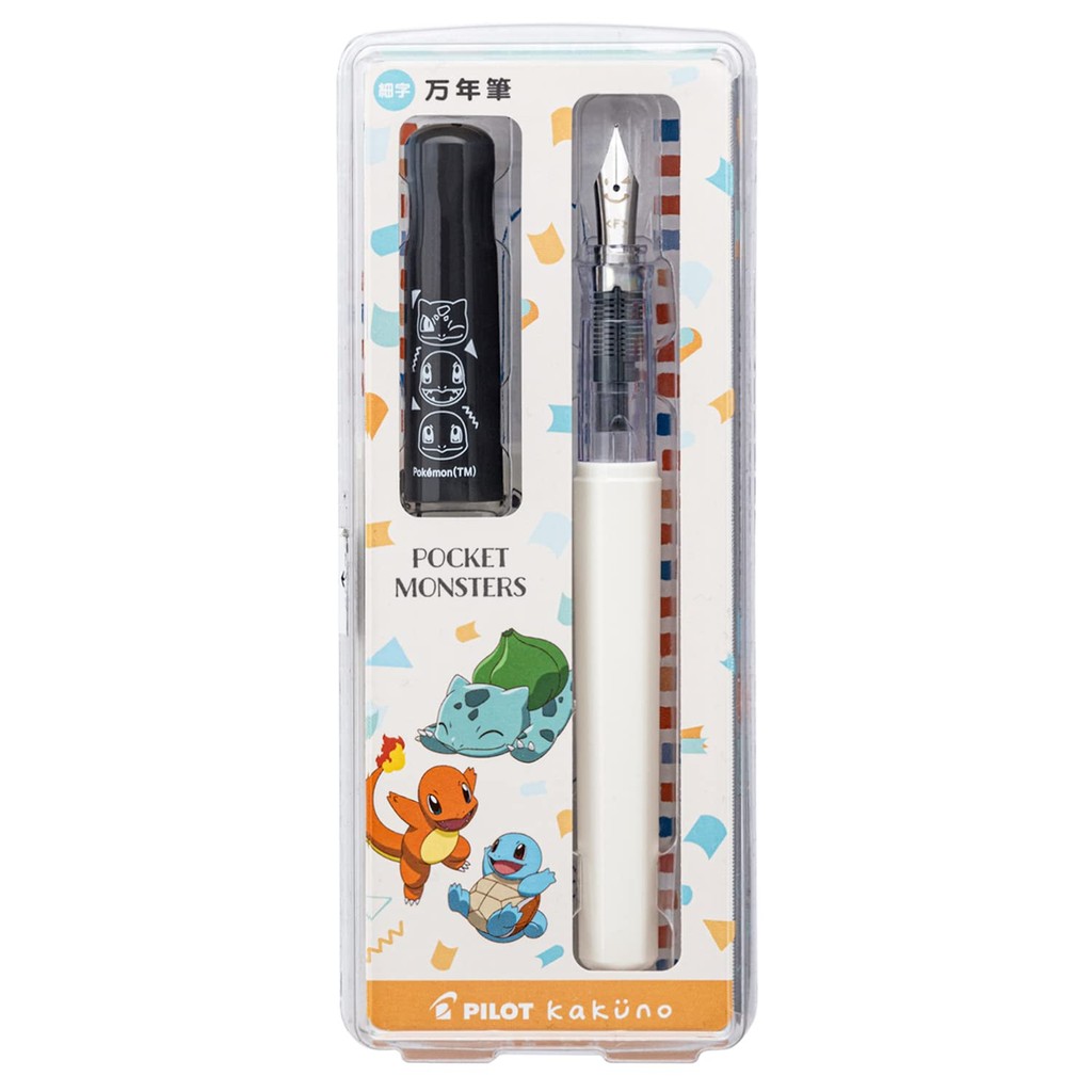 Showa Note Pokemon Fountain Pen Kakuno B Pattern 428729004 | Shopee ...