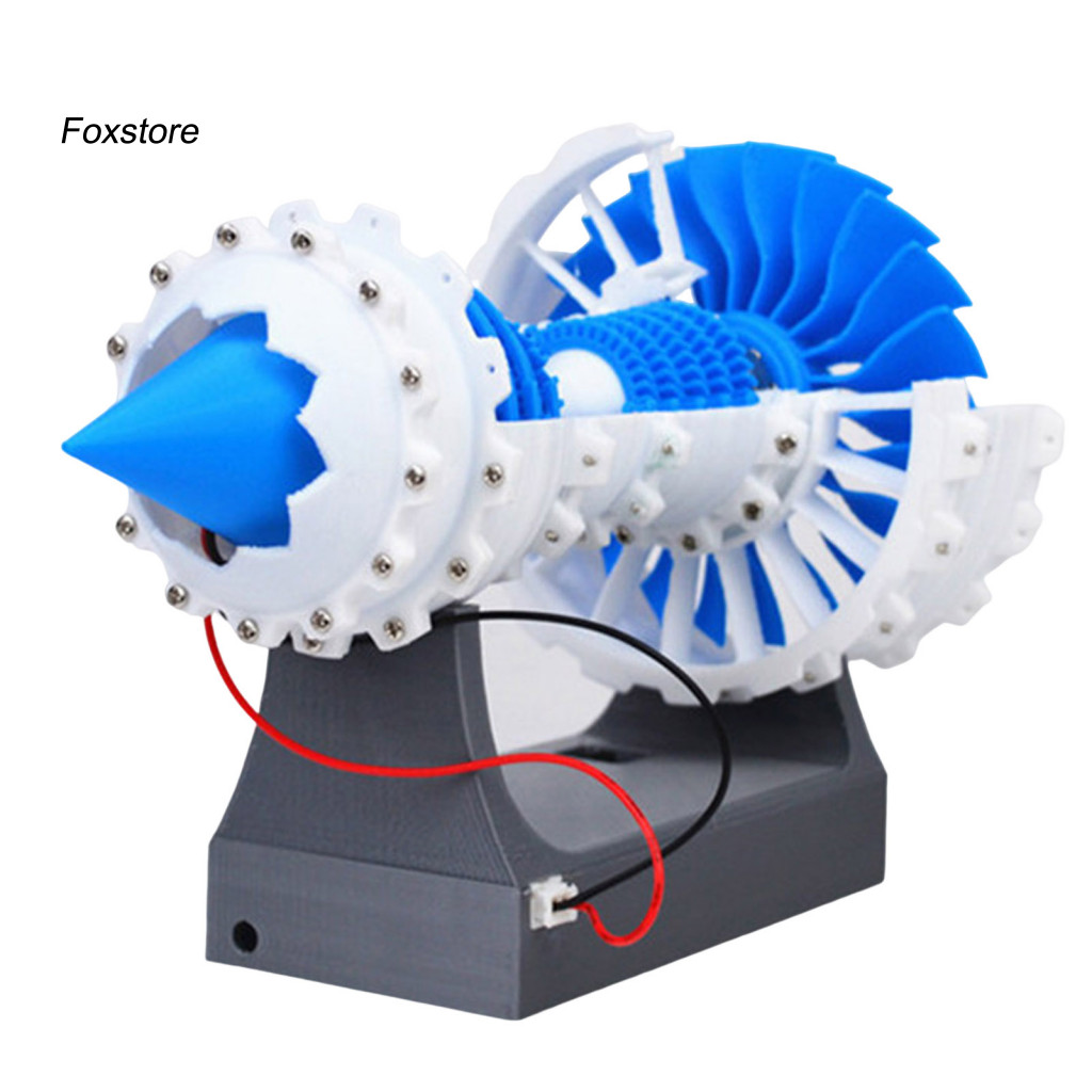 Fox 3d Printed Aero Turbojet Engine Model Turbofan Engine Model ...