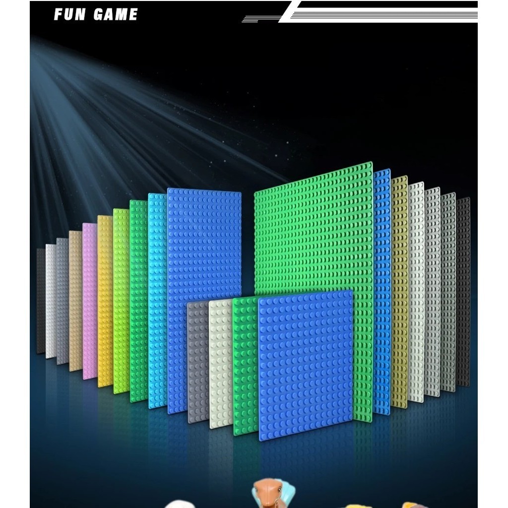 24x48 dots Base Plate Compatible with MOC Figures Small Bricks Base ...