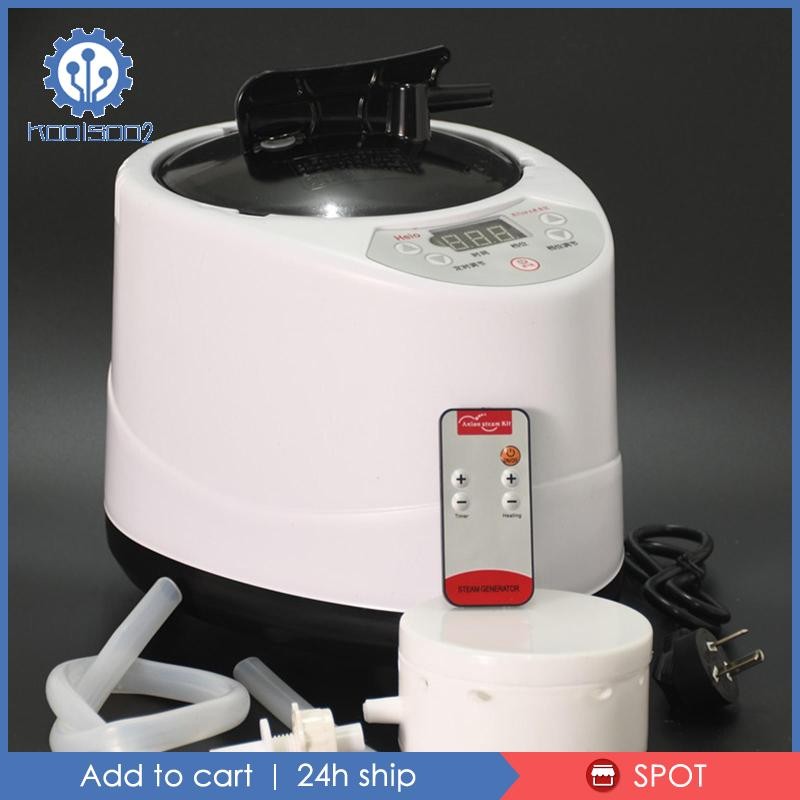 [Koolsoo2] Portable 3L Sauna Steamer Sauna Steam Engine Home SPA ...