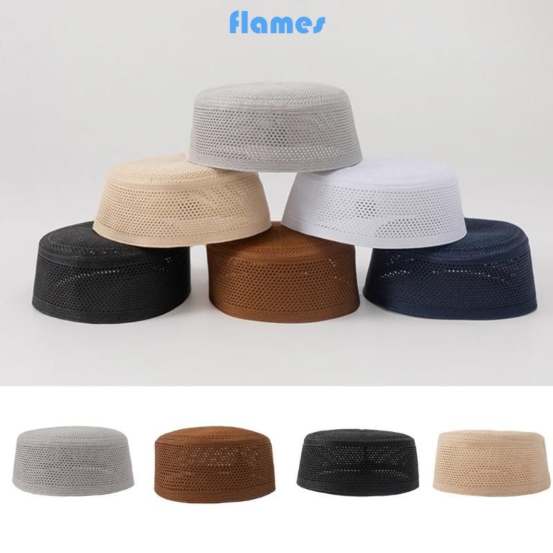 FL Islamic Caps Round Jewish Hats Indian Cotton Turban Skull Hat Hijab ...