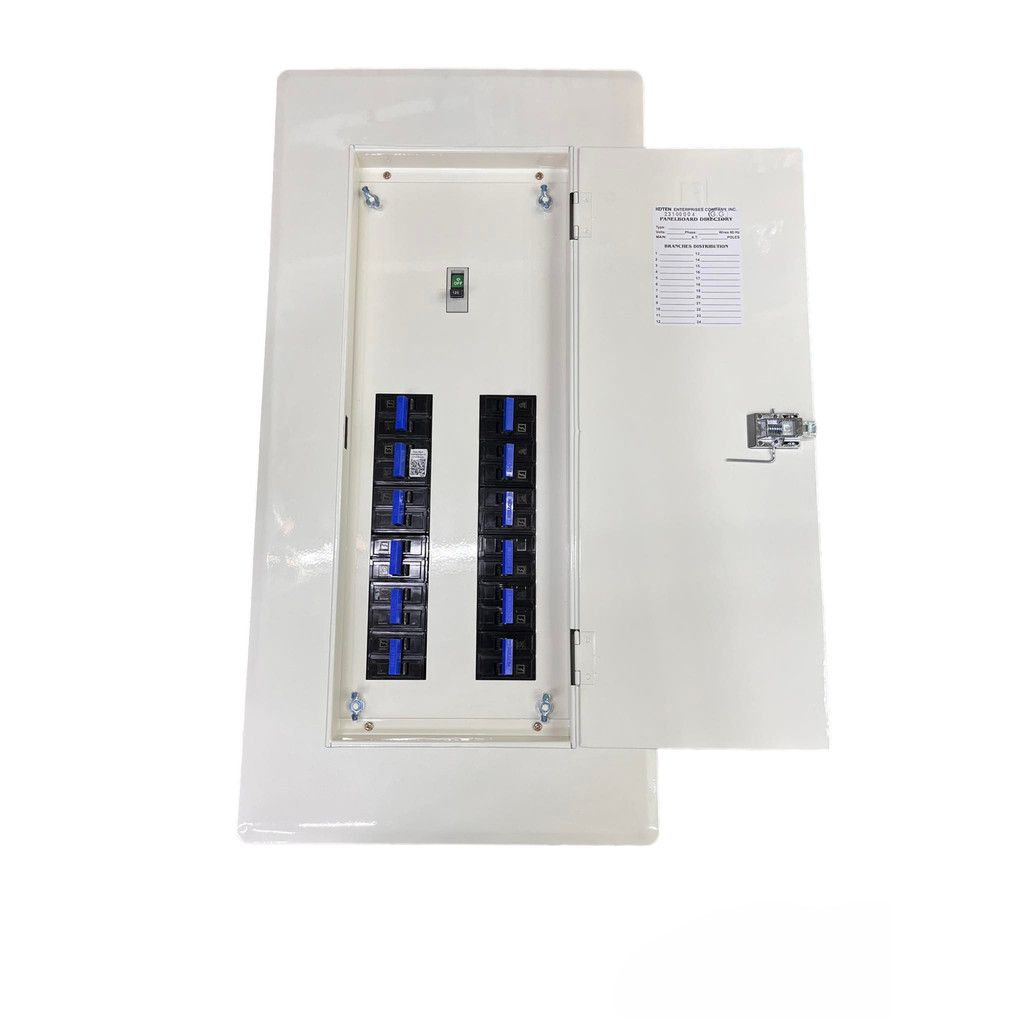 Koten Panel Board 200a 250sp 2pole Main With 12 Branches 2 Pole Bolt On