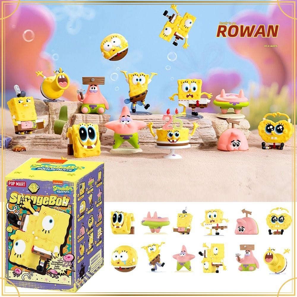 RW-HOME SpongeBob , Kawaii Action Cute POPMART Box, High Quality ...