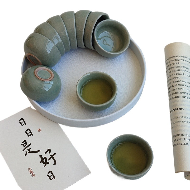 Ceramic teacup teacup teacup teacup teacup teacup teacup with 10 pieces ...