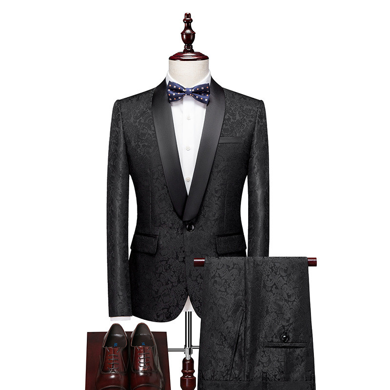 ((Jacket+Pants) European American Style Men's Suit Suit, Slim-fit ...