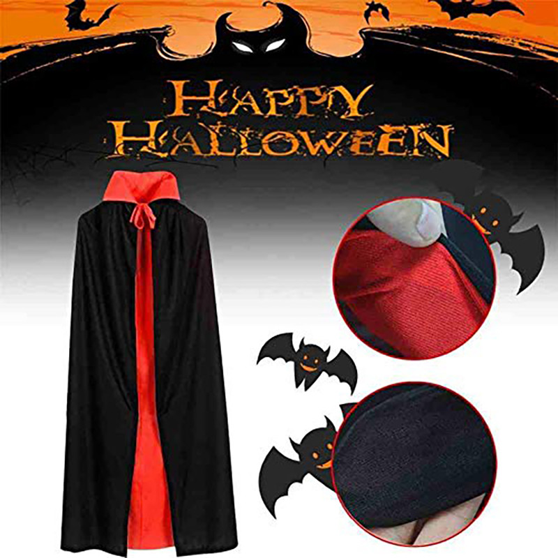 Double-sided Halloween Vampire Cape Costume Adult Halloween Costume ...