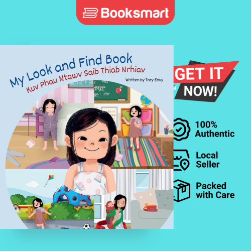 My Look And Find Book - Kuv Phau Ntawv Saib Thiab Nrhiav - Hardback ...