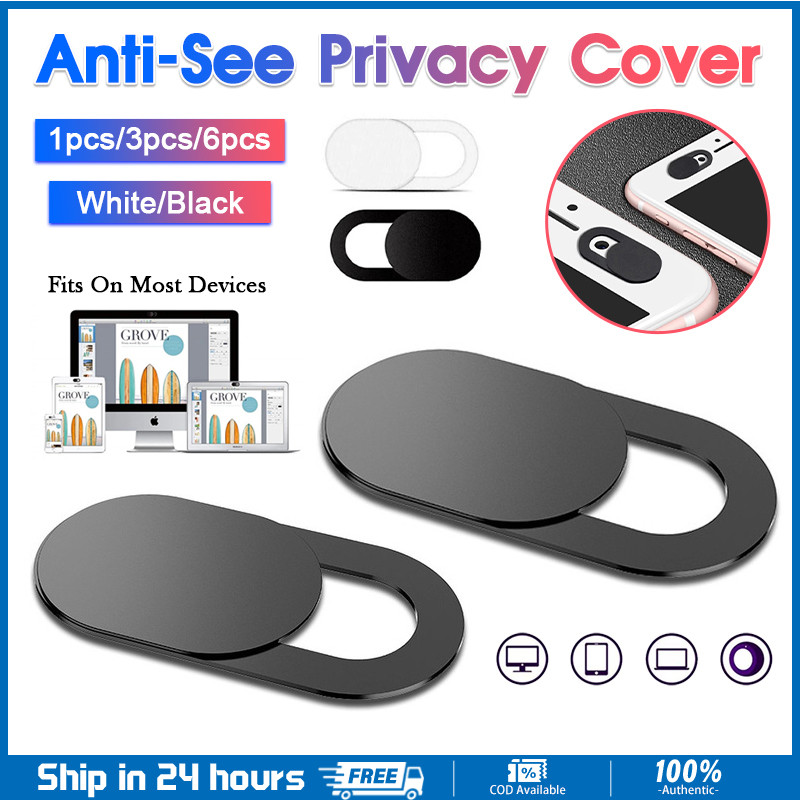 Webcam Cover Shutter Magnet Slider Plastic for Laptop PC&Phone Privacy ...