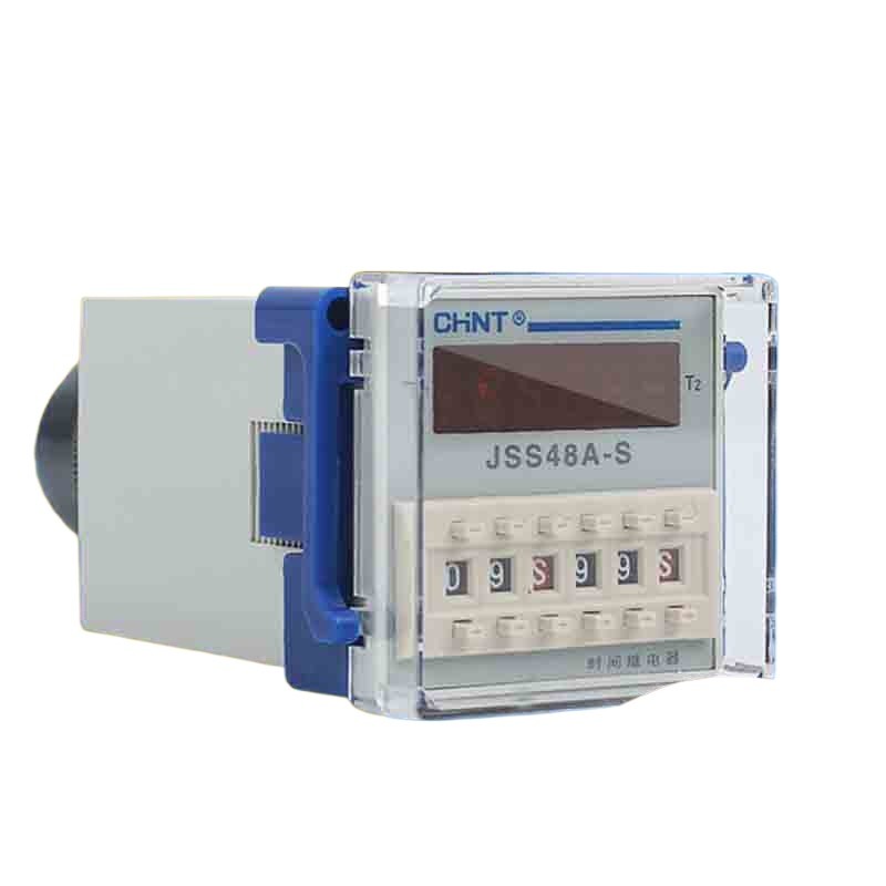 Chint digital display cycle control time relay 220v JSS48A-S power-on delay relay 380V | Shopee ...