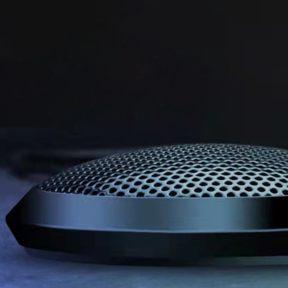 USB/3.5mm Conference Microphone 360 Omnidirectional Condenser Mic for ...