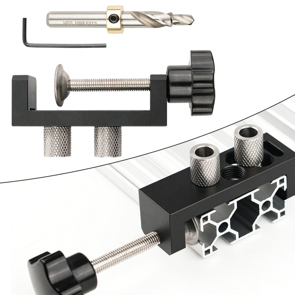 Aluminum Profile Drilling Jig For Hole Punching And Countersinking ...