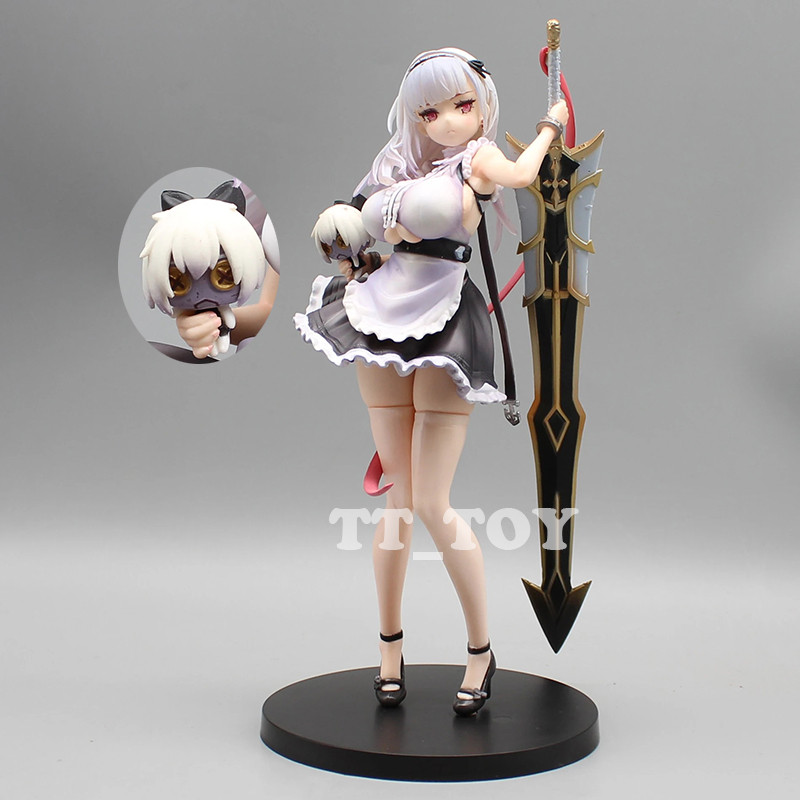 Azur Lane Figure Hms Dido Anime Figure Maid Outfit Toy Action Figure ...