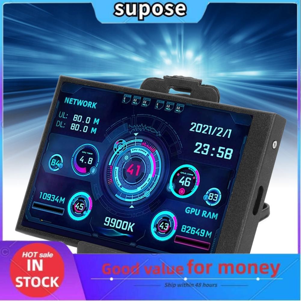 Supose 3.5 Inch IPS USB Mini Screen inch Temperature Display PC for ...