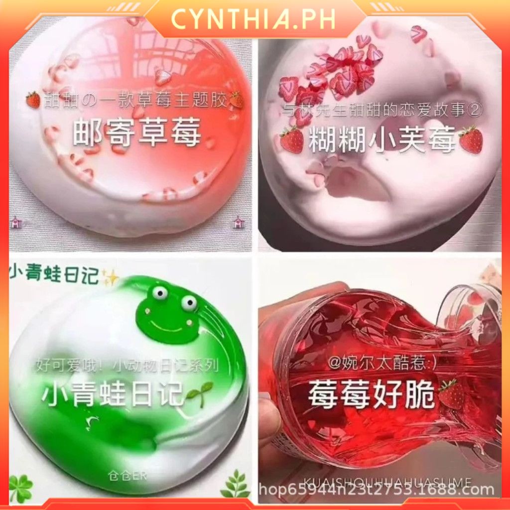 Slime Fluffy Foam Clay Diy Soft Cotton Slime Kit Cloud Toys For Kids ...