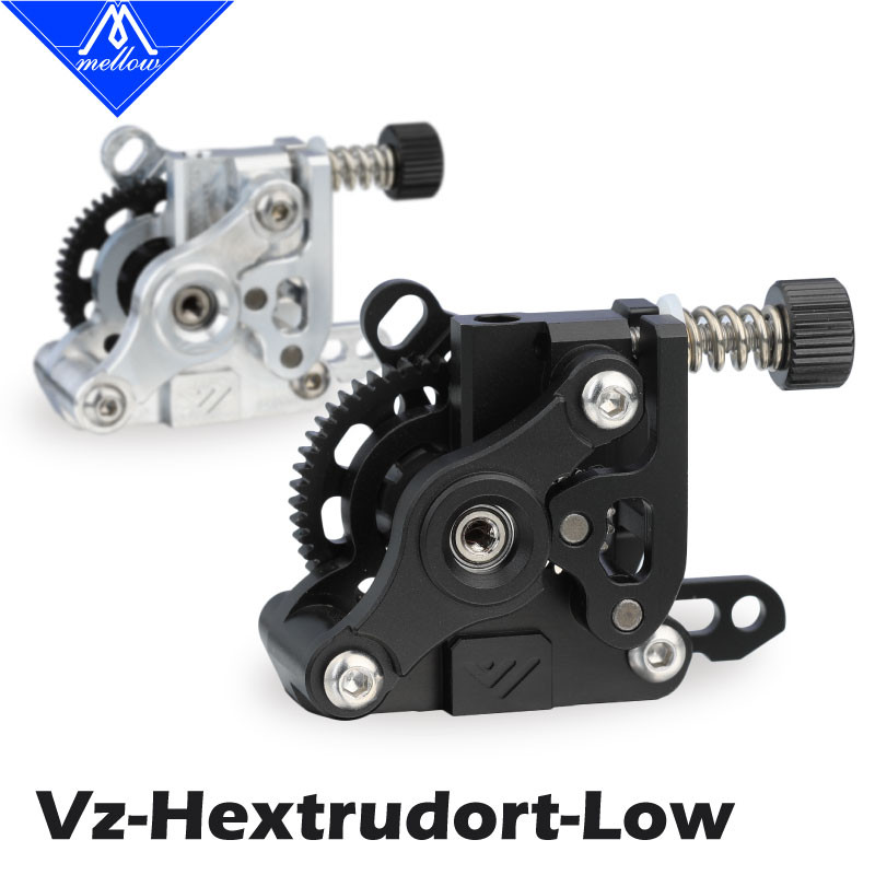 Mellow CNC All Metal Vz-Hextrudort-Low/WC Extruder One Shaft Twirl Gear ...