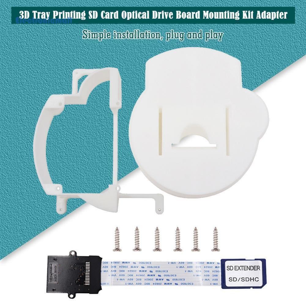 UK SD2SP2 Adapter TF Card Reader 3D Printed Tray Mount for Nintendo ...