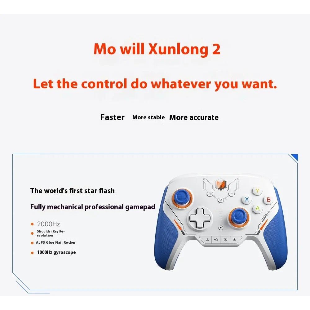BIGBIGWON Blitz 2 TMR Star Flash Wireless Bluetooth Gamepads ...