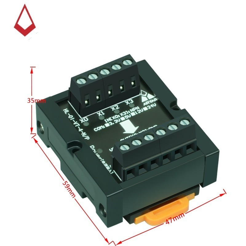 16-channel NPN to PNP module signal isolation conversion module PLC ...
