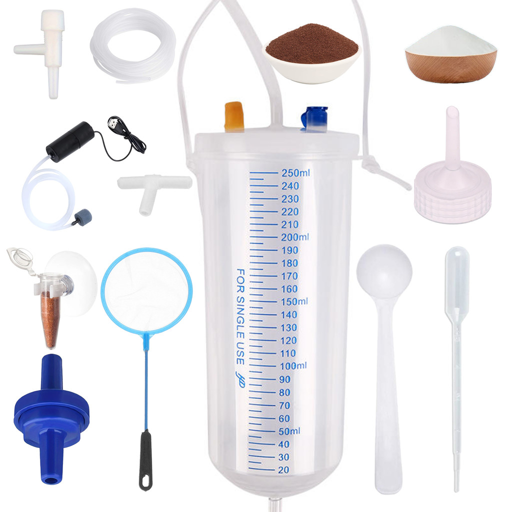 DIY Aquarium Brine shrimp hatchery kit BBS Hatchery incubator for ...