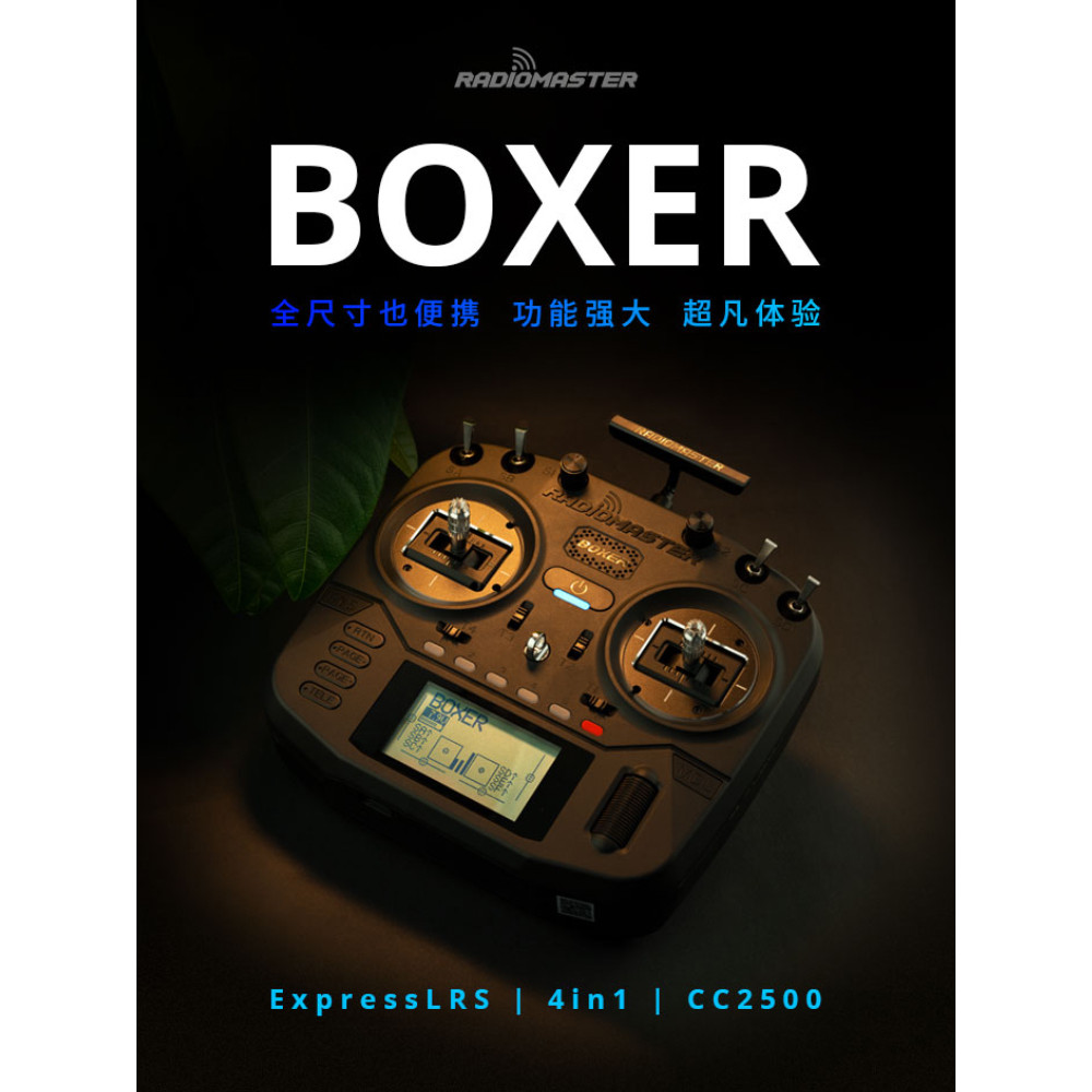 RadioMaster BOXER remote control model flight multi protocol open ...
