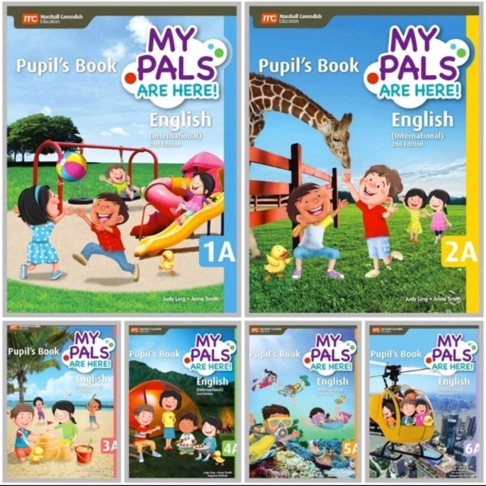 My Pals Are Here English Level 1A - 6B Pupil's Book - A, 1 | Shopee ...