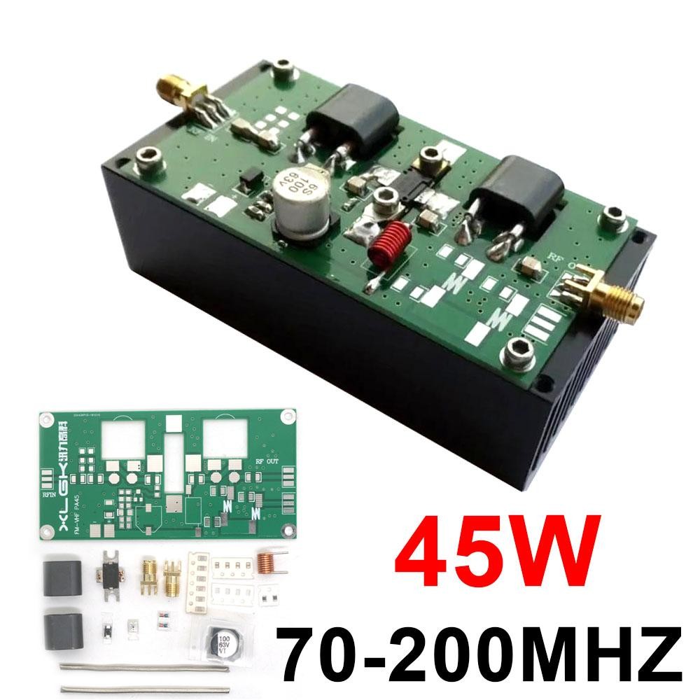 70-200MHZ 45W FM VHF RF Power Amplifier KITS 45W ClassAB Linear ...