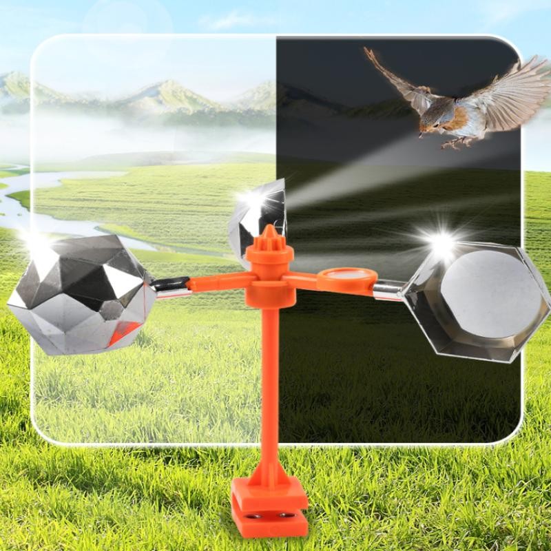 AD1PH Bird Repeller Waterproof Bird Repelling Device 360° Rotating ...