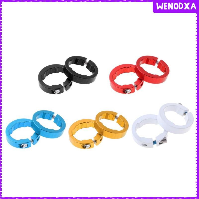 [Wenodxa] 2pcs Lock Ring for Bicycle Bike Handlebar Grips Locking ...
