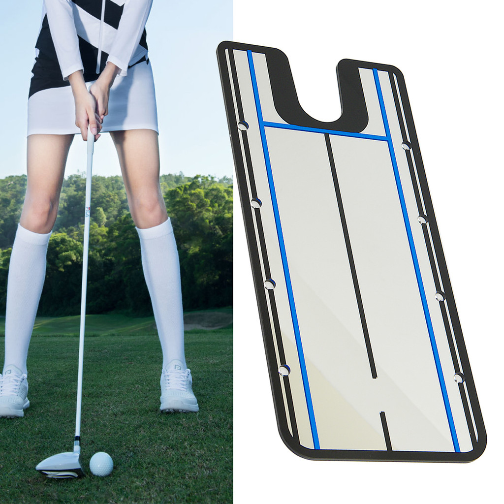 1Pcs Practical Golf putting Eyeline mirror Alignment Training Aid ...