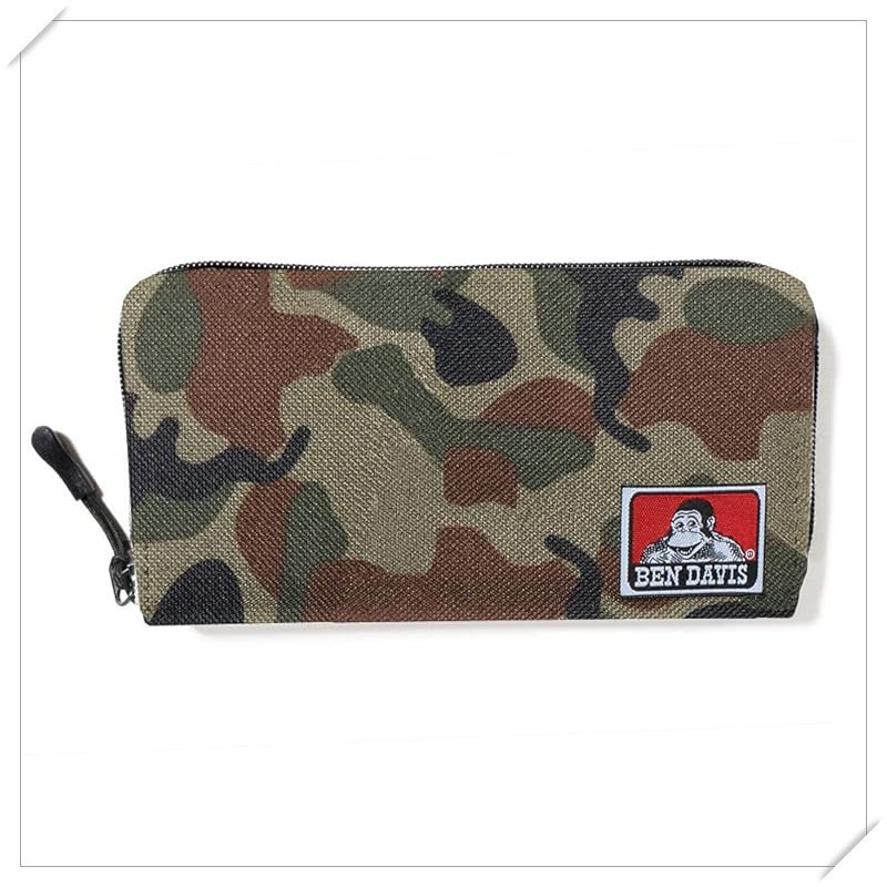 BEN DAVIS Long Wallet with Round Zipper - Versatile Design for Men and ...